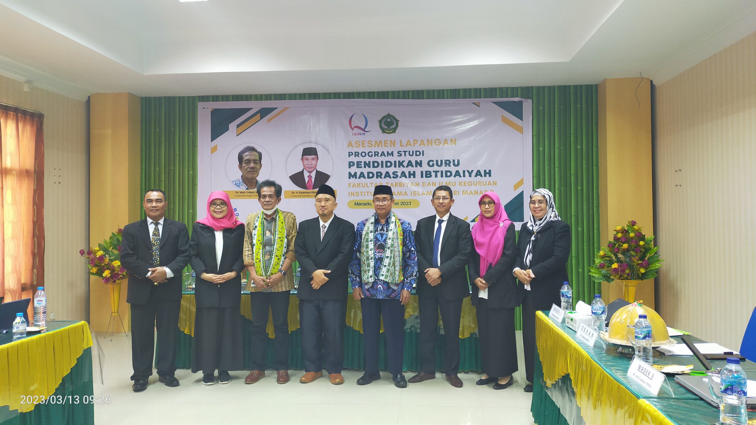 Resmi Dibuka: Asesmen Lapangan Program Studi PGMI FTIK IAIN Manado ...