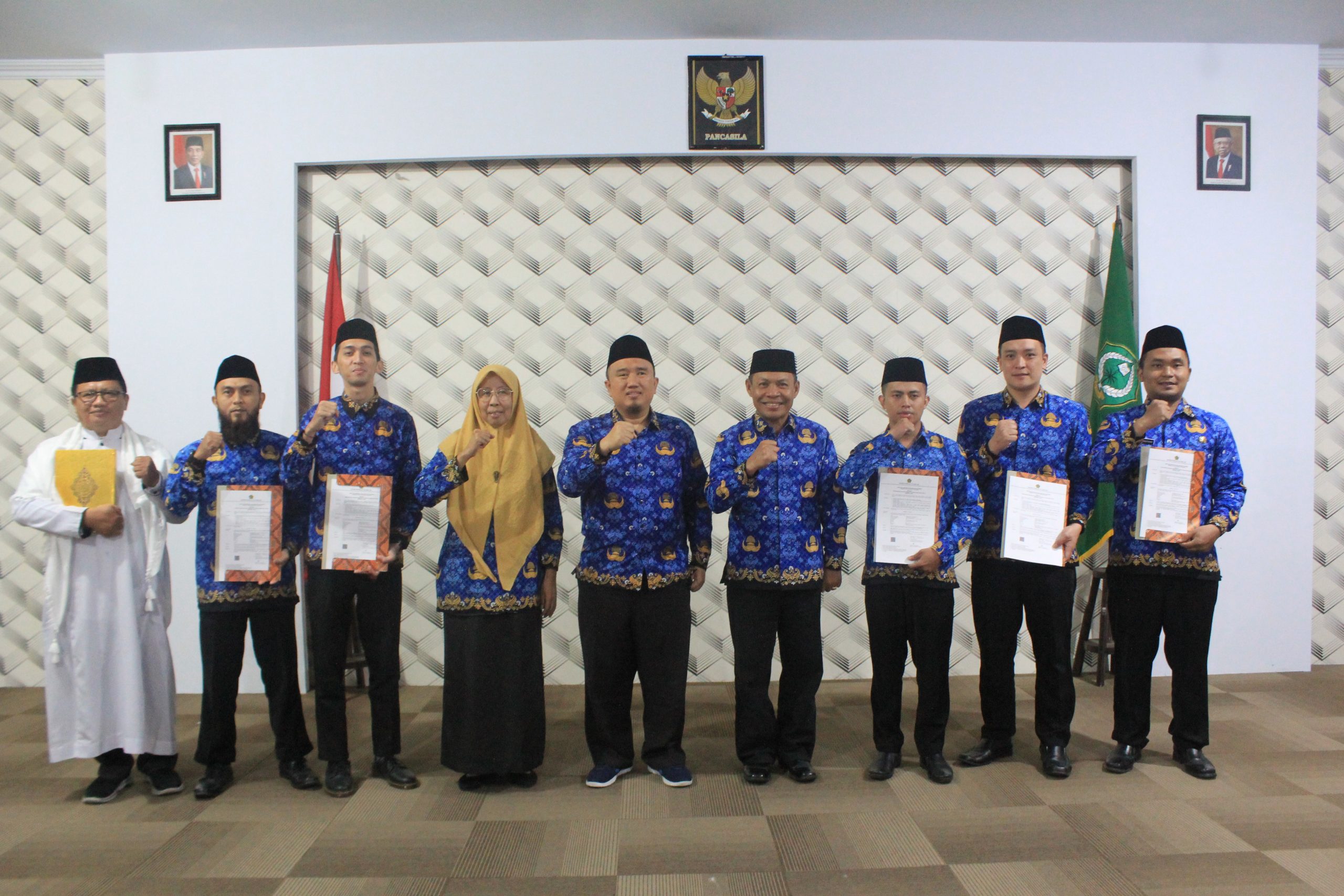 Pelantikan PPPK di IAIN Manado: Rektor Menekankan Profesionalisme dan Rasa Syukur - IAIN Manado