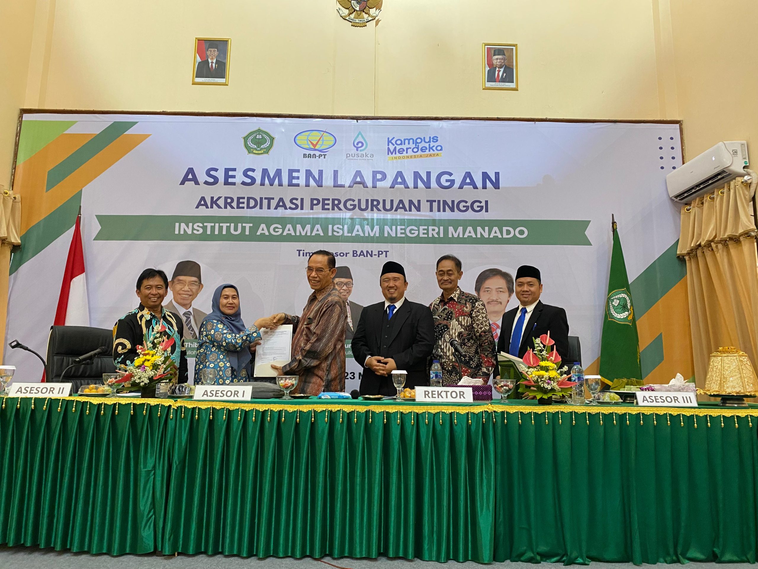 Suksesnya Penutupan Acara Asesmen Lapangan IAIN Manado: Langkah Menuju ...